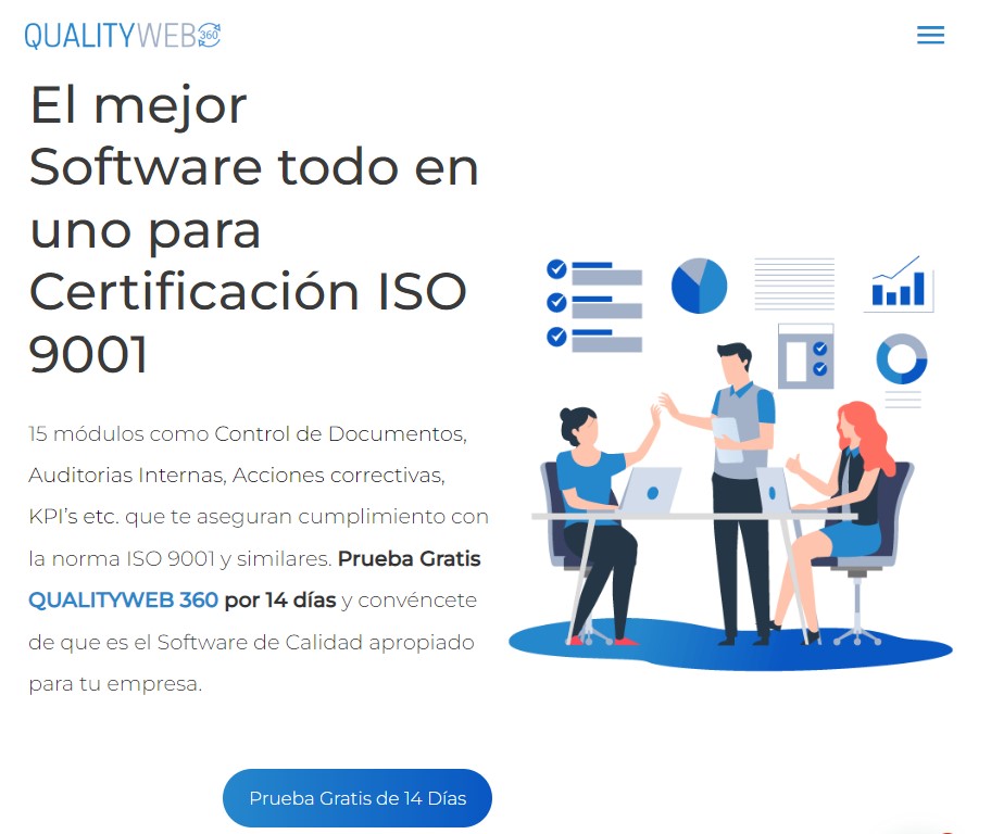 Top 8 Softwares de Gestión de calidad ISO